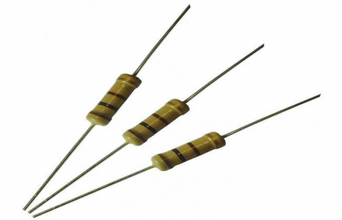 High Precision 1M Ohm 3W E24 Resistor Carbon Film , High Power Resistors
